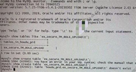 How To Drop A Table The Name With ‘t In Tidb Stack Overflow