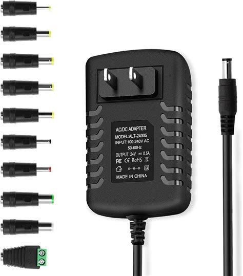 24v 0 5a 500ma Dc Power Supply Adapter 24v Ac Adapter 100