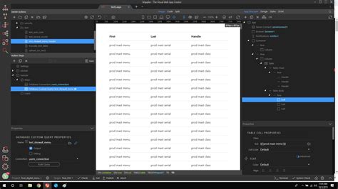 Repeat Table Not Showing Data Its Repeating Database Filed Name Wappler General Wappler