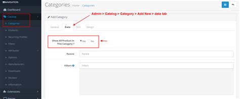 Opencart Show All Products In Single Category Page
