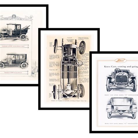 Old Car Brochures Etsy