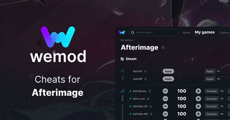 Afterimage Cheats Trainers For PC WeMod