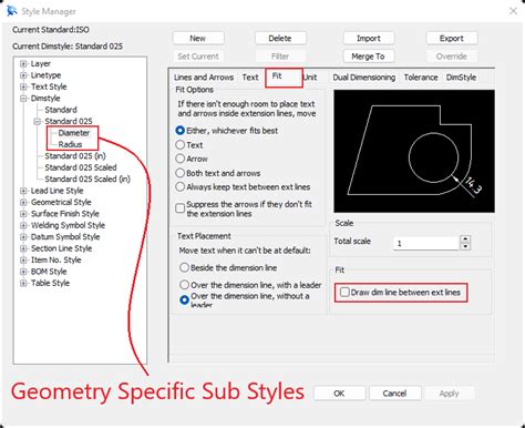 Dimension Styles Dimension Type Specific Sub Styles Caxa Tips And Tricks Ironcad Community