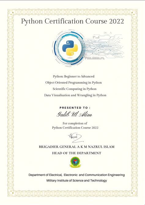 Zia Md Galib Ul Alim On Linkedin Beginner To Advanced Course On Python Was The First Basic