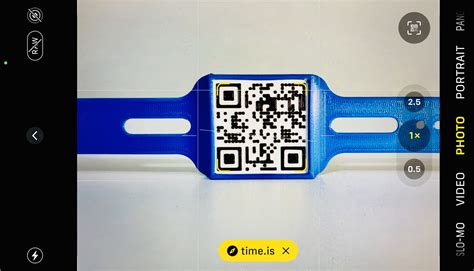 qr code watch scan to know the time by mreng download free stl