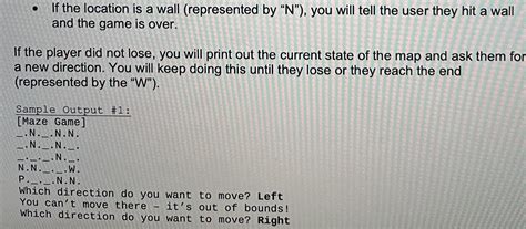 Solved Sample Output 1 Begin Array L Text Maze