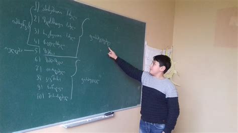 ქართული ენის წრე ნინო მელქოშვილი February 2018