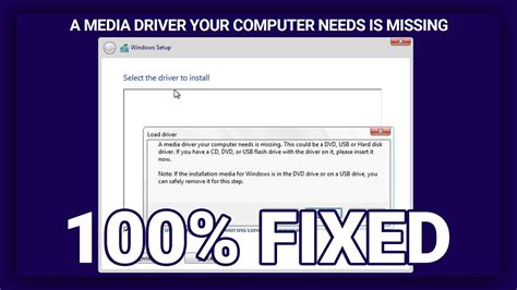 How To Solve A Media Driver Your Computer Needs Is Missing Working Method