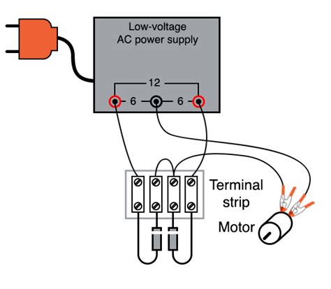 Full Wave Center Tap Rectifier Discrete Semiconductor Circuit