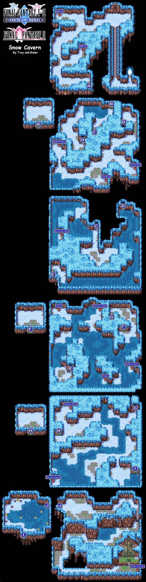 Ice Cavern Map