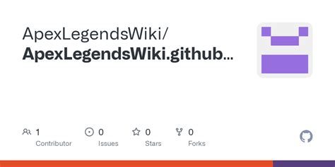 Github Apexlegendswiki