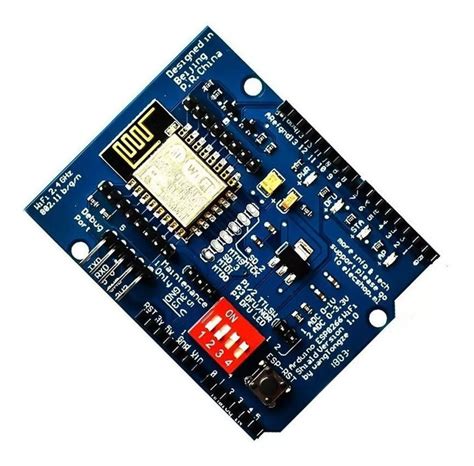 Modulo Shield Wifi Esp8266 24ghz Para Tarjetas Uno Mega Tecneu