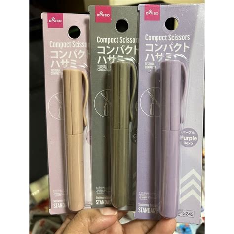 Daiso Compact Scissors Shopee Philippines