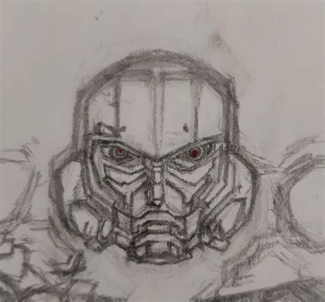 My Wip Prediction Art Of Megatron Design Closed Mouth From Rotb