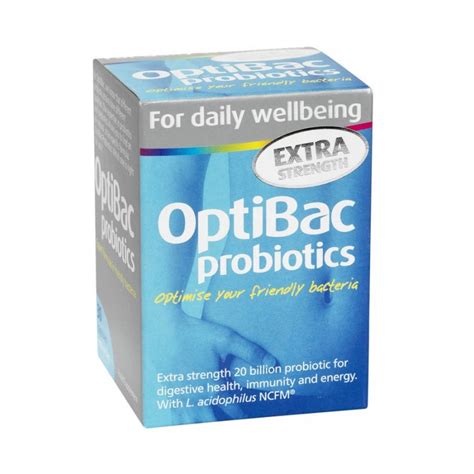 Cleansing Herbs Optibac Wellbeing Extra 30 Capsules