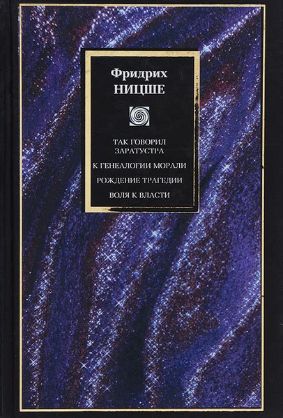 Так говорил Заратустра К генеалогии морали Рождение трагедии Воля к власти Посмертные