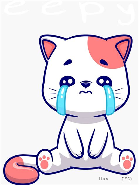 Eepy Sleepy Kitten Eepy Sleepy Sticker For Sale By Ilustramagic