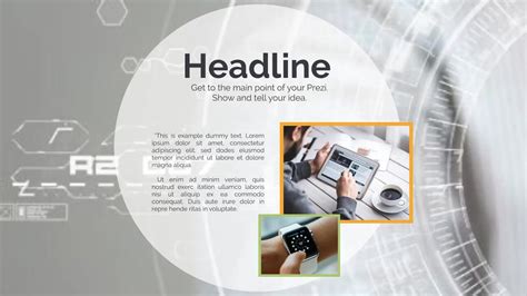 Future Technology Presentation Template Prezibase