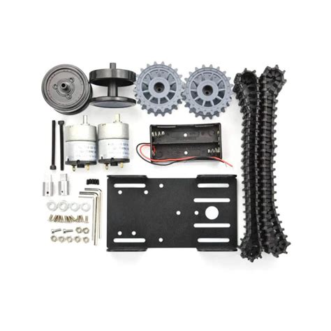 Dfrobot Black Gladiator Tracked Robot Chassis Dear0013 Security