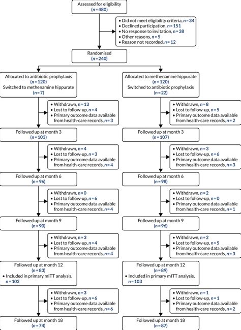 Participant Flow Through The Trial Consort Flow Diagram Reproduced Download Scientific
