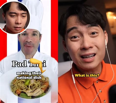 อังเคิลโรเจอร์ รีแอคเชฟโปรตุเกสสอนทำผัดไทย เปิดคลิปมาอย่างช็อค เชฟใช้เส้นสปาเก็ตตี้ Catdumb