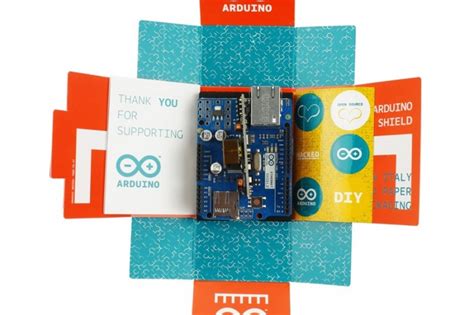 Arduino Ethernet шилд 2 с модулем питания Poe модуль 5В Arduino W5100 Ethernet Shield With Poe