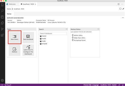 como conectar seu contêiner do docker do microsoft sql server ao azure