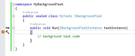 Debugging A Background Task On A Time Trigger Windows Developer Blog