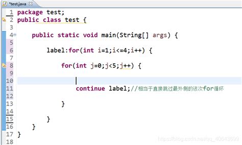 Java Break和continue关键字的使用continue字段 Csdn博客