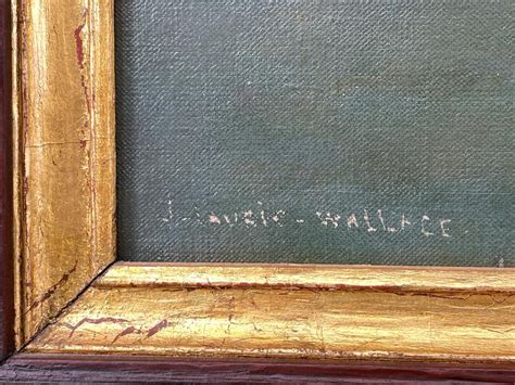 Lot John Laurie Wallace Untitled Landscape Oil On Canvas