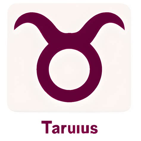Taurus Zodiac Symbol · Creative Fabrica