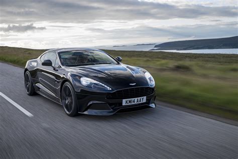 2014 Vanquish Carbon Black Aston Martin Black Motion Hd Wallpaper