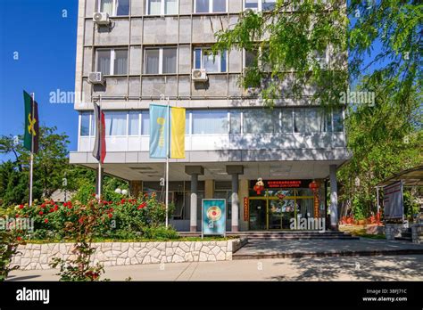 Headquarters Of Zijin Bor Copper Mine And Smelting Complex In One Of The Largest Copper Mines In