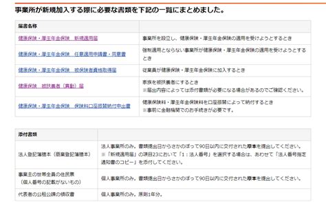 【会社設立後の手続き】年金事務所に提出する社会保険の新規適用届をダウンロードする方法と書き方 Webトピッ