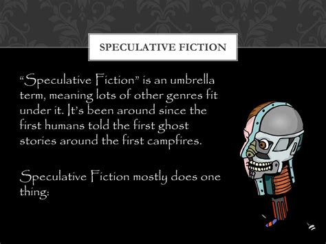 Ppt Speculative Fiction Powerpoint Presentation Free Download Id