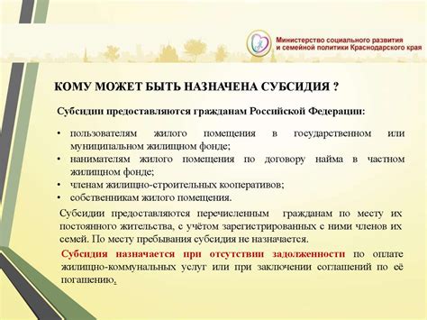 Основание для предоставления субсидий в РФ презентация онлайн