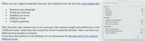 Readability Formulas Part 1 What Are They Really Measuring