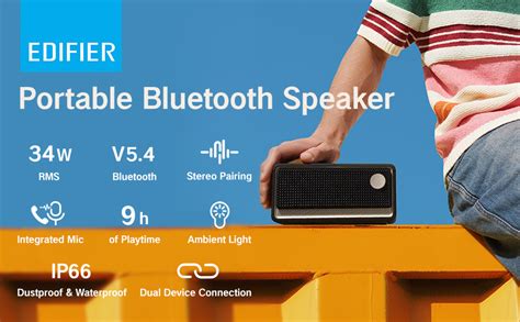 Edifier Bluetooth Speaker Portable With Stereo Pairing
