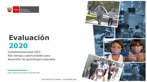 Ugel Huamanga 🔴 EvaluaciÓn 2020 👉complementariedad