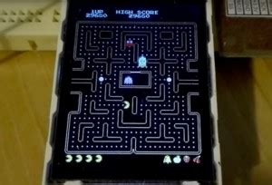 Enjoy A Game Of Arduino Pac Man Video Geeky Gadgets