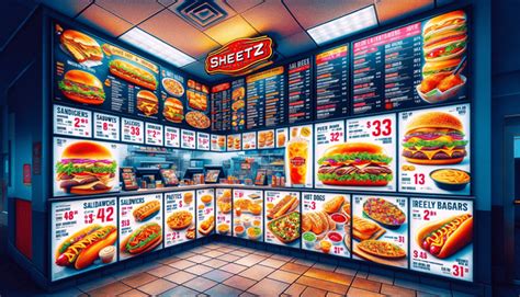 Sheetz Menu With Prices Menu Prices Lists