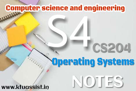 KTU CS204 Operating System Full Notes Download KTU ASSIST