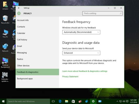 How To Disable Windows Feedback In Windows