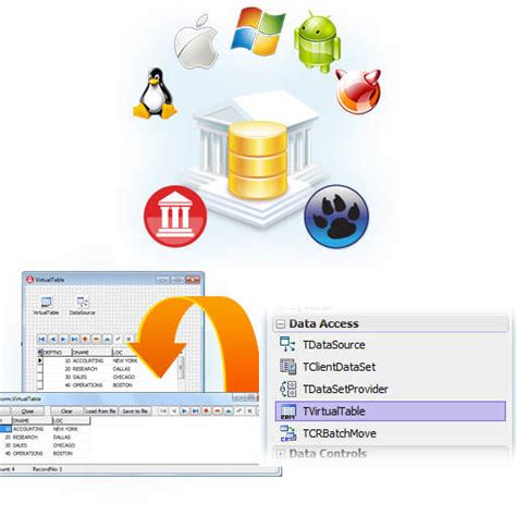 In Memory Table Component For Delphi Xe5 Firemonkey On Android And Ios