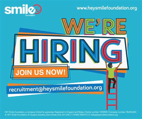 The Hey Smile Foundation On Linkedin Vacancy Executive Assistant Hey Smile Foundation
