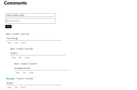 github vtejaeta comments widget app web app which has features like