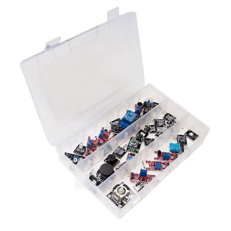 Kit com 37 Módulos e Sensores Para Arduino Baú da Eletrônica Baú da Eletrônica Componentes