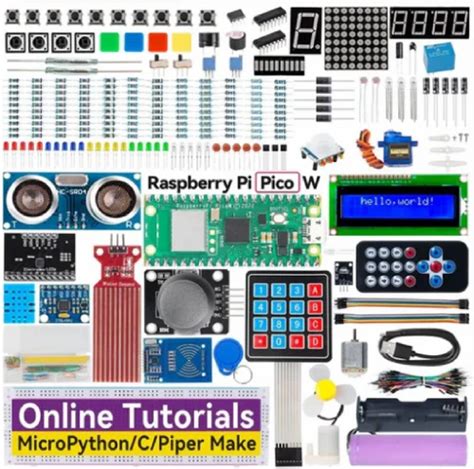Raspberry Pi Pico W Ultimate Starter Kit 450 Items At ₹ 4400 Piece Raspberry Pi Electronic
