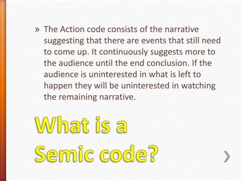 Barthes Narrative Code Ppt