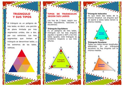 Triangulo Y Tipos Sddffddf Triangulo Isósceles Es Que Tiene Dos
